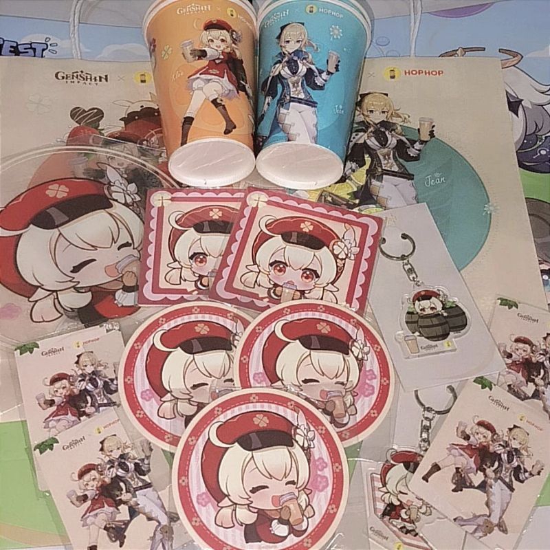 Colab HopHop x Genshin Impact Merchandise OFFICIAL unit, | Shopee Malaysia