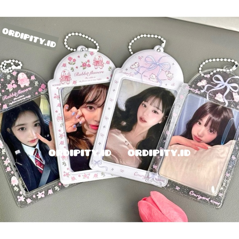 Pvc PHOTOCARD HOLDER CAHOL COQUETTE Card Ribbon Cute ANIME KPOP ...