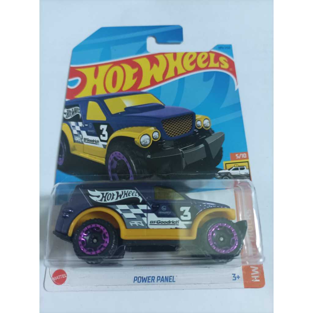 Hot Wheels - Power Panel Purple Number 3 HW Hot Trucks 5 of 10 | Shopee ...