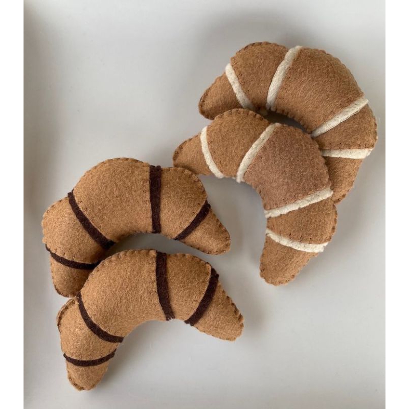 CROISSANT BREAD THEMED CHILDREN'S EDUCATIONAL TOY | Shopee Malaysia