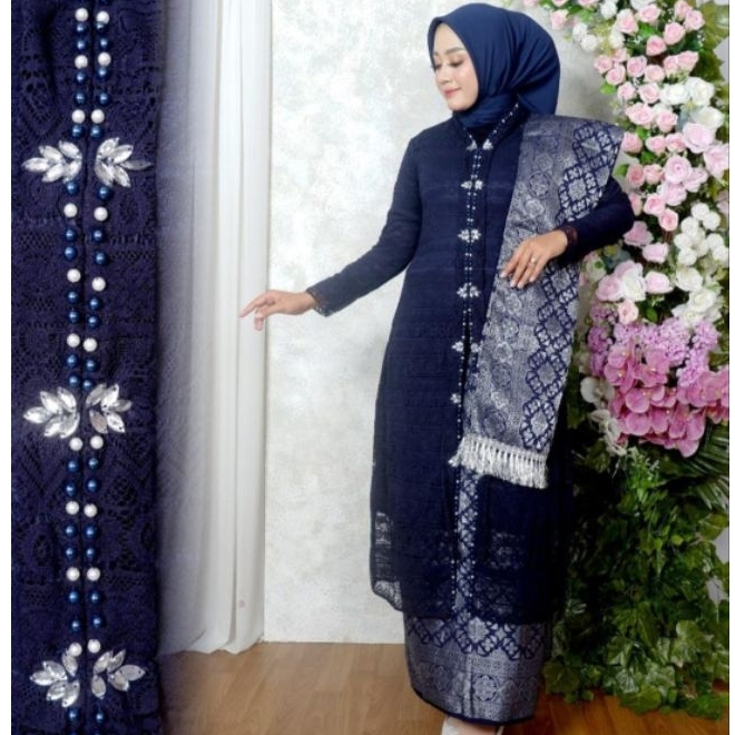 Rosidah Songket Shawl Tunic set / Modern Kebaya / Latest Kebaya ...