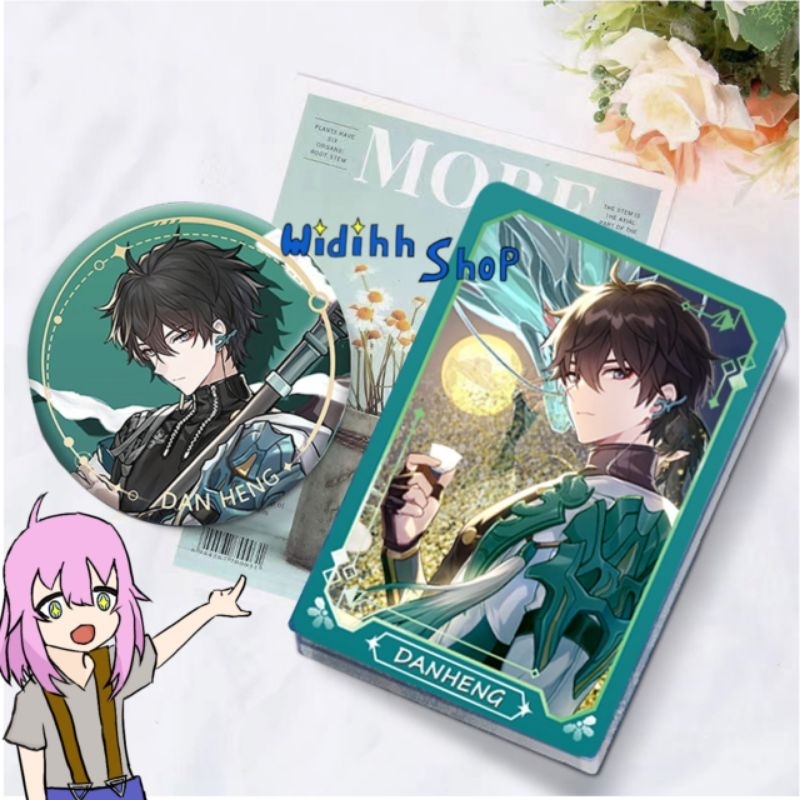 Honkai Star Rail And Heng Sand Glitter Box / And Heng Badge Pin / And ...
