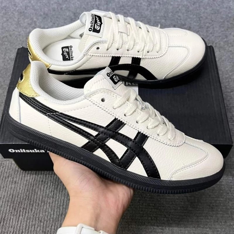 LOKAL PUTIH Tokuten Japanese Style Unisex Sneakers Shoes White Navy ...
