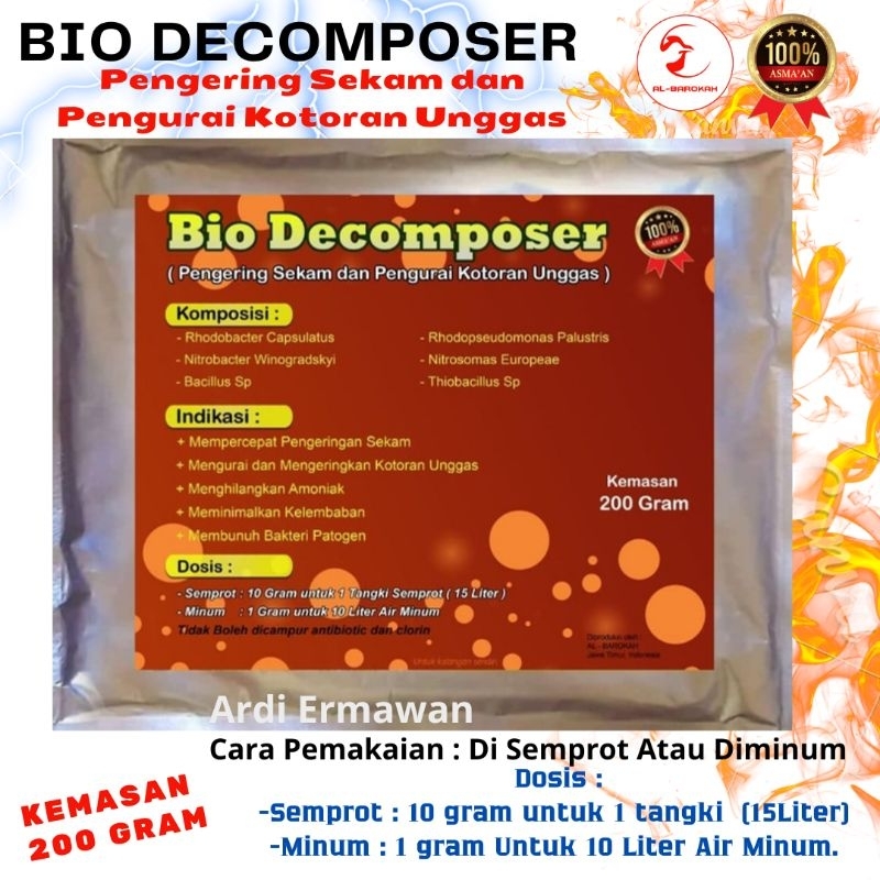 Husk DRYER Bio Decomposer - Poultry Poop Remover | Shopee Malaysia