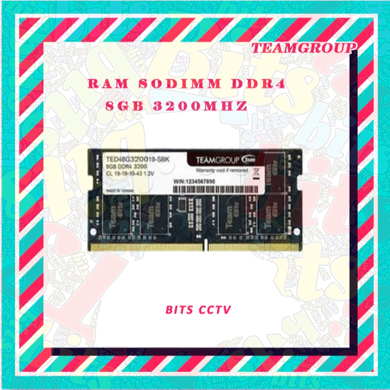 Ram Laptop TeamGroup Sodiim DDR4 8GB 3200Mhz | Shopee Malaysia