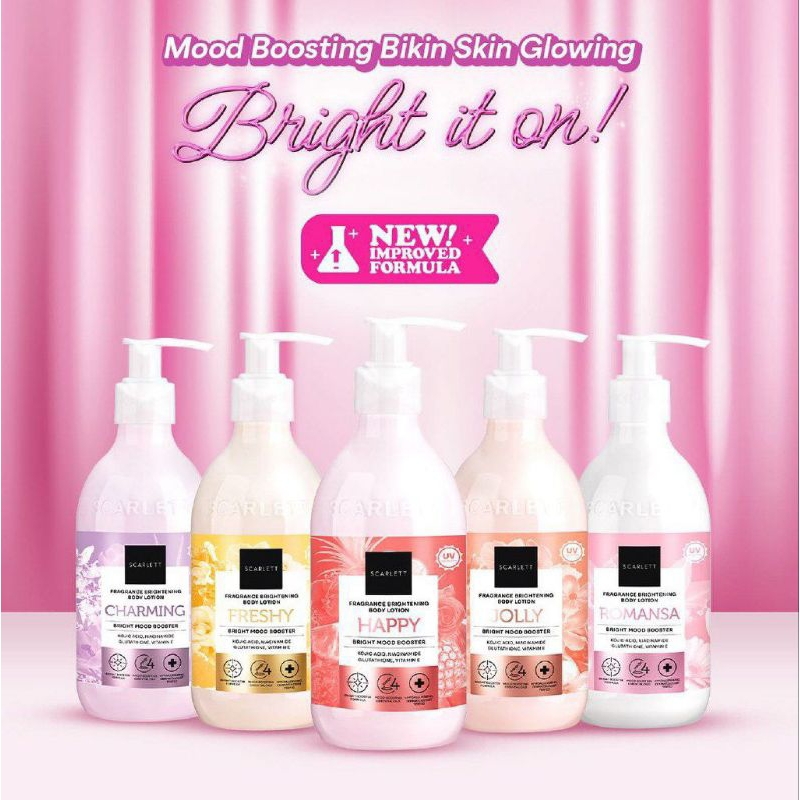 Scarlett Whitening Bundle New | Fragrance Brightening Body Lotion ...