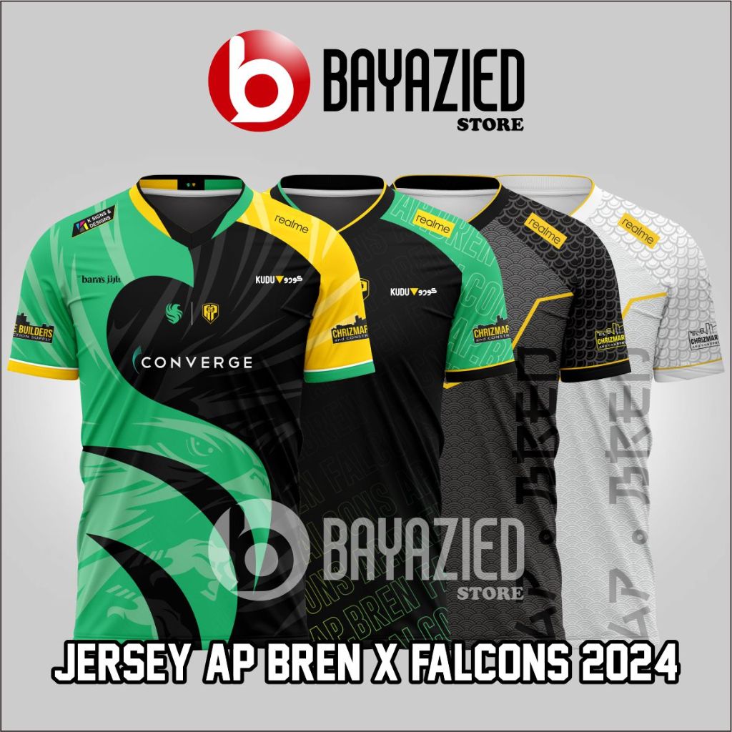 AP Bren Esports Latest APBren Falcons Jersey 2024 | Shopee Malaysia