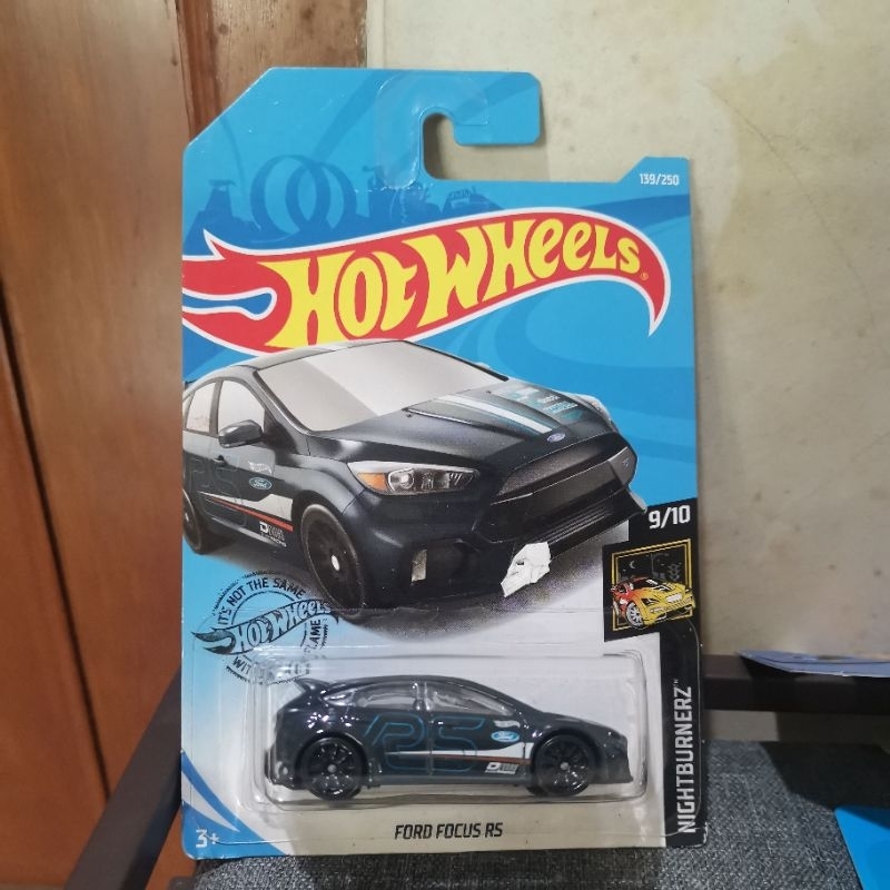 Hot Wheels Ford Focus RS Navy Blue - Nightdresserz | Shopee Malaysia