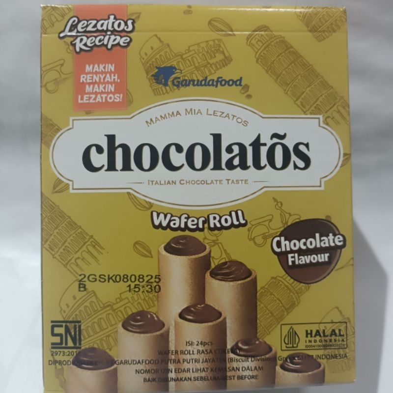 Wafer stick chocolatos 1 box contains 24 cocolatos 500 choco latos ...