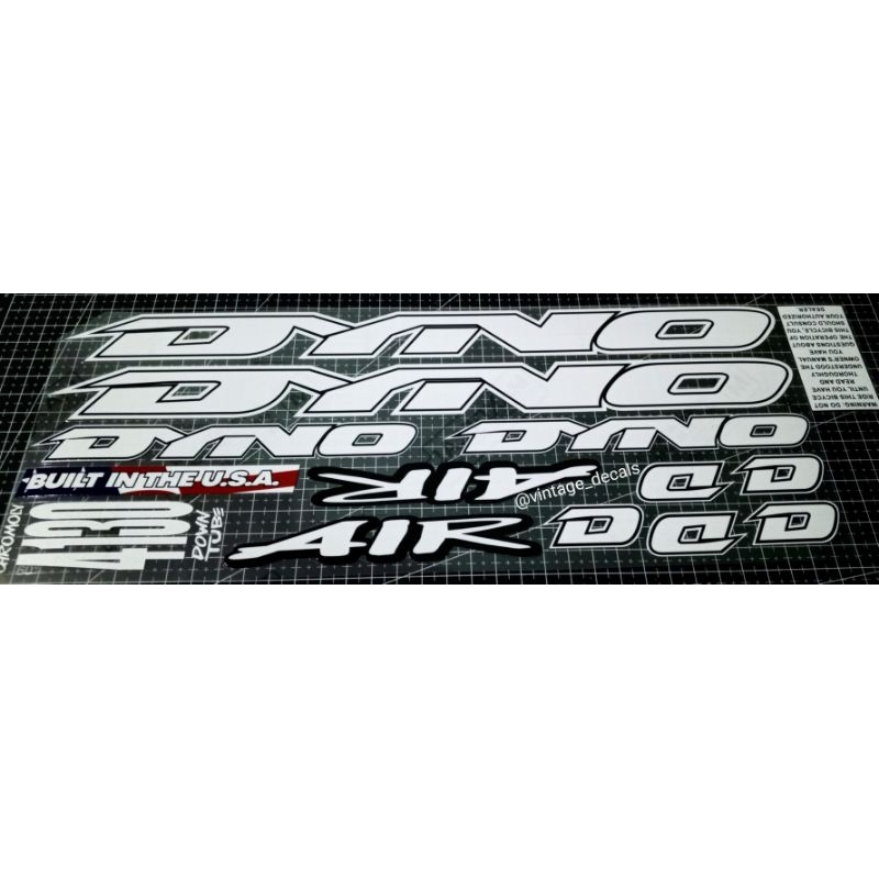 Sticker decals replacement Dyno AIR | Shopee Malaysia