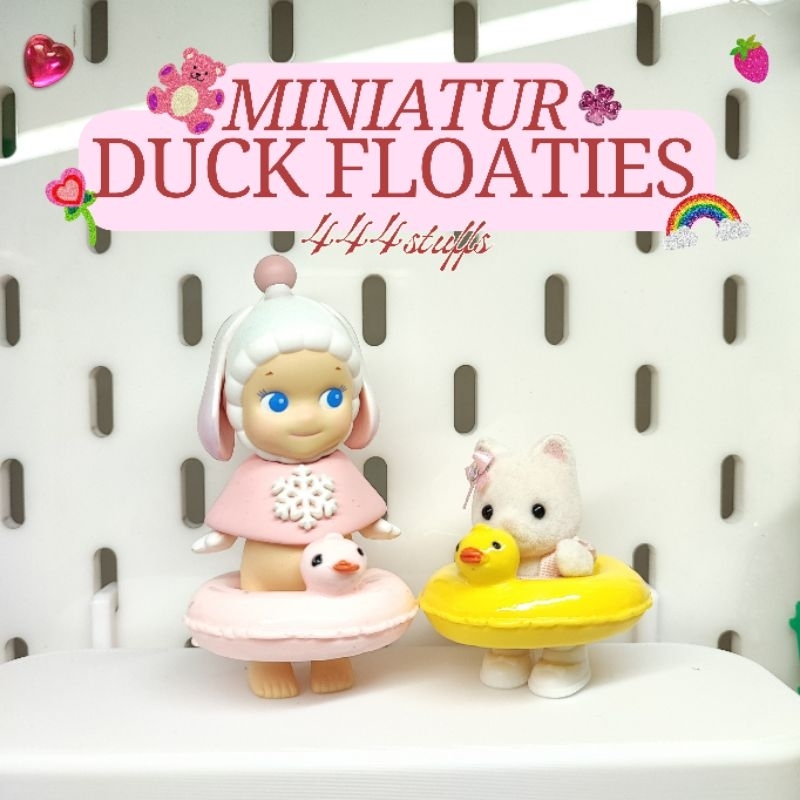 Miniature duck floaties charm resin duck float Sonny angle *LIGHTS ONLY ...