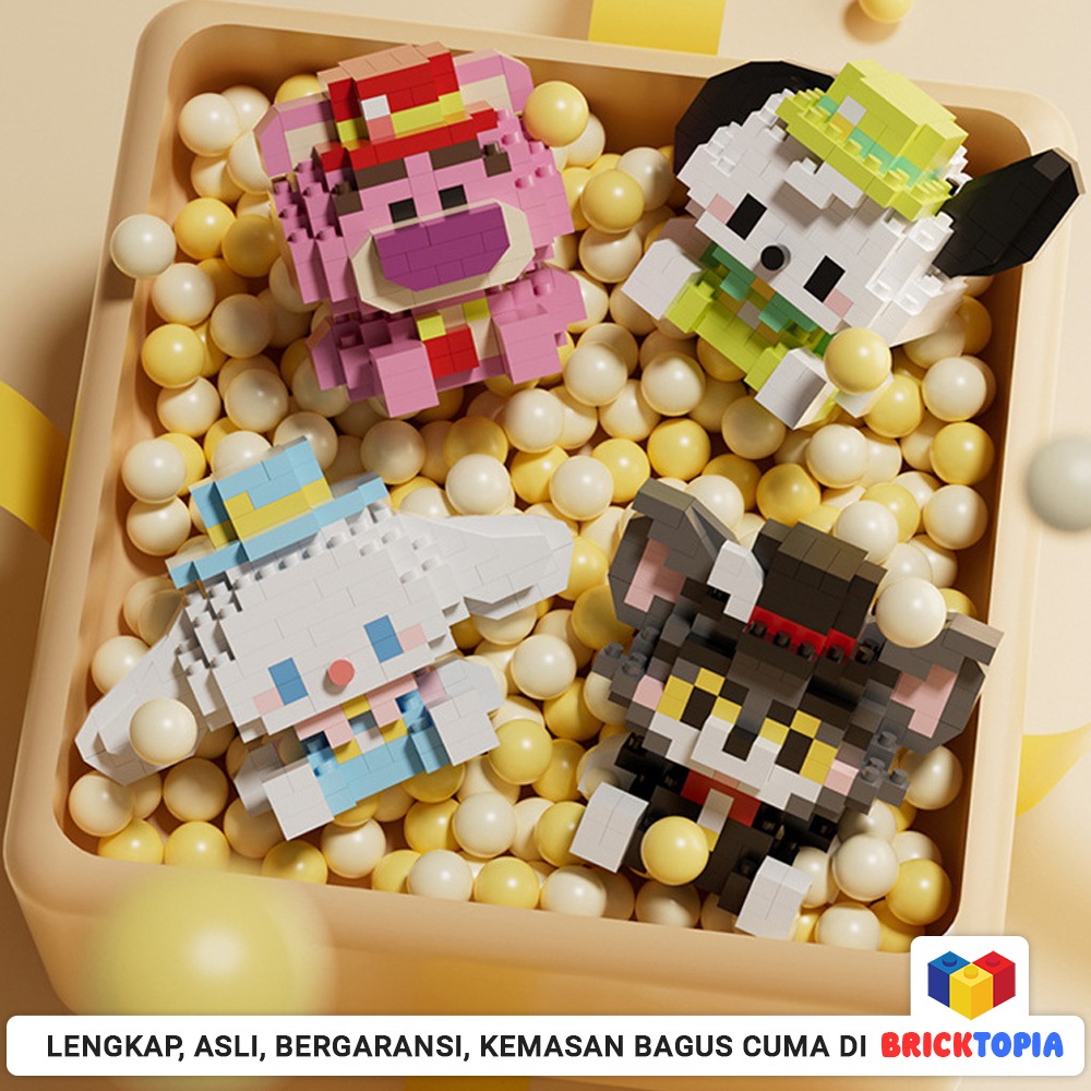 Original PARTY MODEL PARTY PARTY Guarantee Nano Block Mini Brick DIY ...