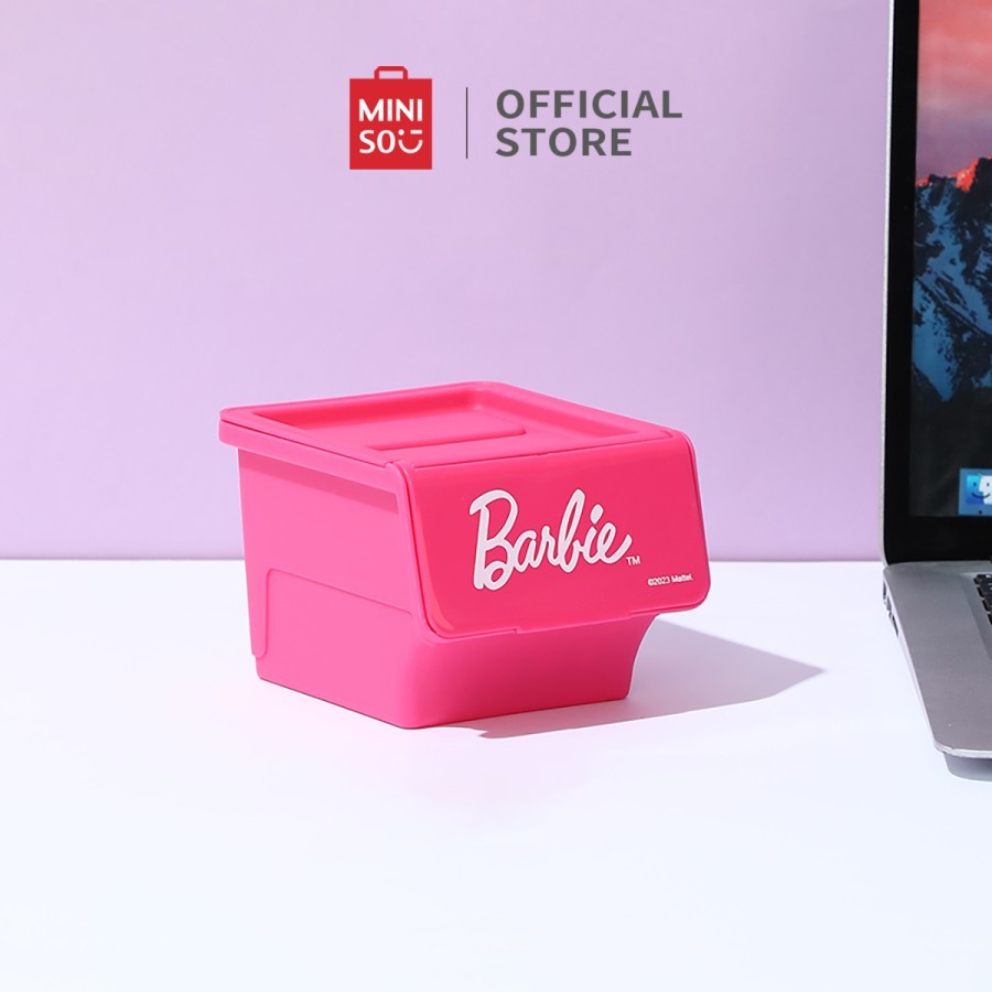 Miniso X Barbie Multipurpose Storage Box Mini Barbie Storage Box | Shopee Malaysia