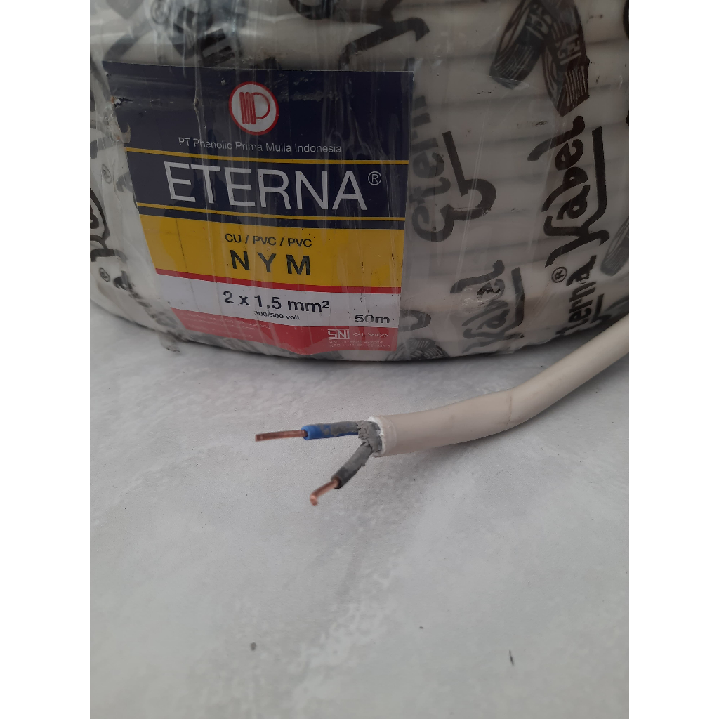 Nym ETERNA Cable 2 x 1.5mm Single Meter Wire | Shopee Malaysia