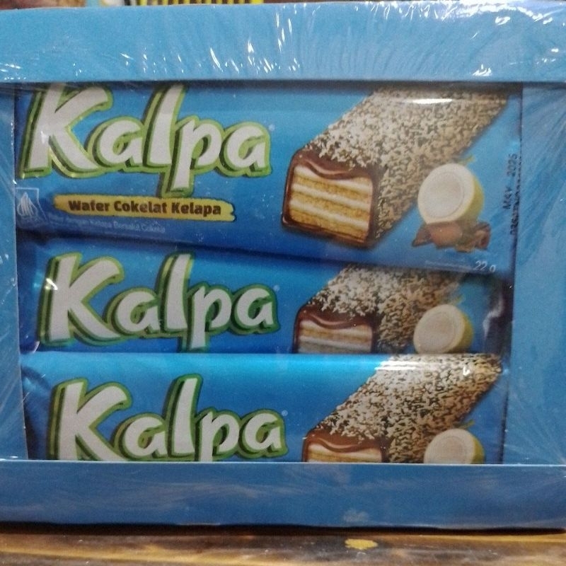 Kalpa chocolate coated coconut wafer 1 box | Shopee Malaysia