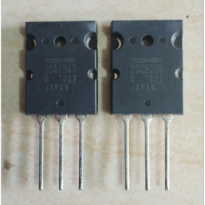 Toshiba 2SC5200-2SA1943 Original | Shopee Malaysia