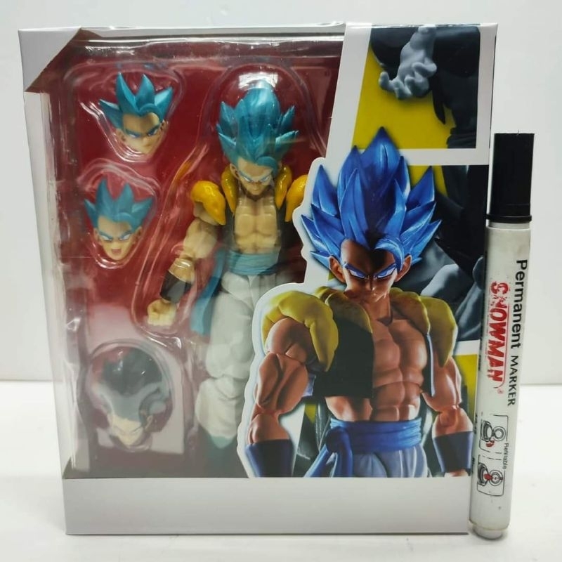 S.H.FIGUARTS Shf gogeta super Hero dragon ball super action figure toy ...