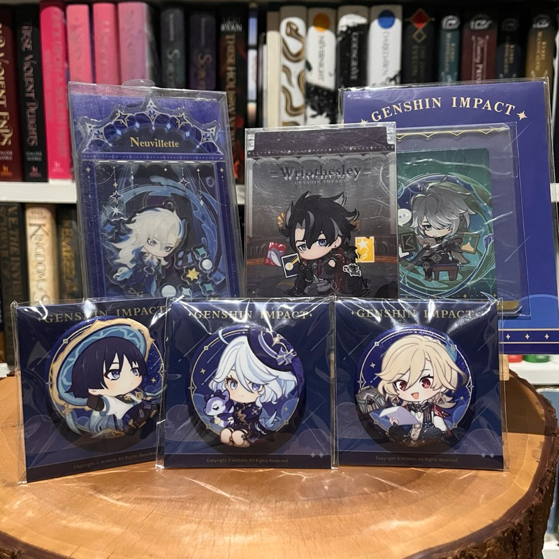 Genshin Impact OFFICIAL Starlit Series Letter Set Wriothesley ...