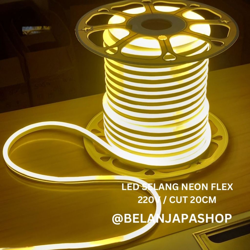 Yamasaki LED Neonflex Hose 220V / 10METER / CUTTED 20CM | Shopee Malaysia