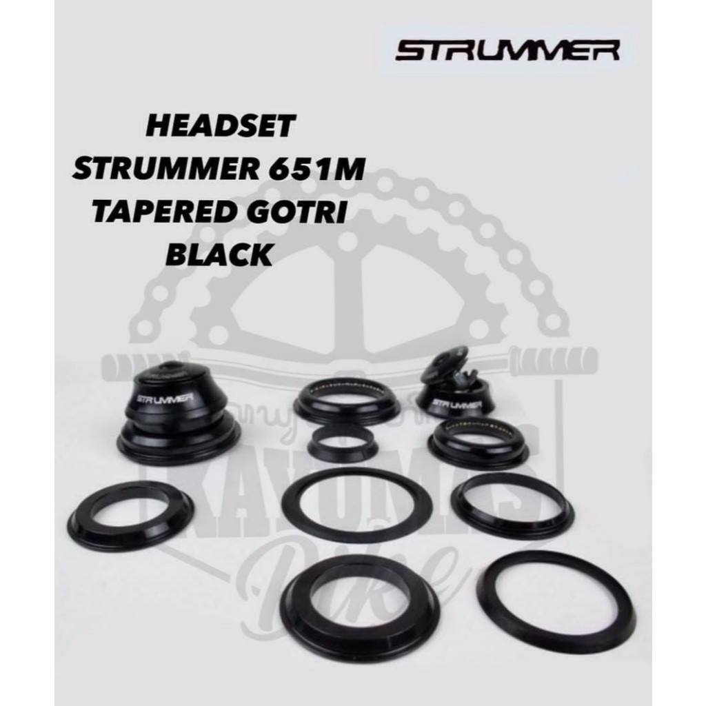 Headset STRUMMER 651M TAPERED GOTRI BLACK | Shopee Malaysia