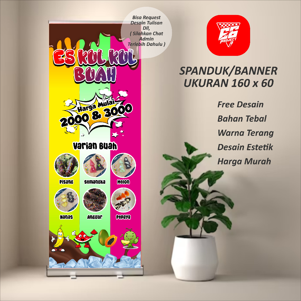 Ice Kul Kul Standing Banner/Banner 160 x 60 | Shopee Malaysia