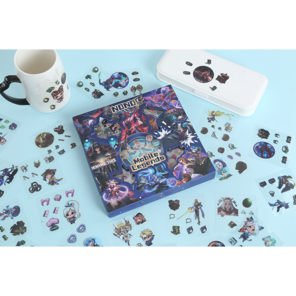 Mobile LEGEND Sticker Contains 100 Sheets | Shopee Malaysia