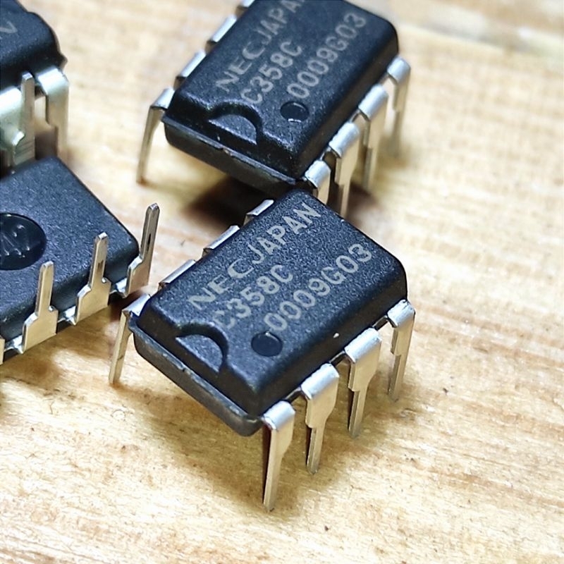 Upc358 LM358 NEC JAPAN IC Dual OP Amp Original C358C LM358N ori 358 JRC358 NJM358 opamp dip8 dip ...