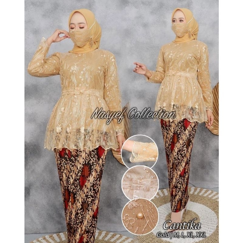 HITAM Kebaya Set/modern Graduation kebaya/2Nd Tulle tille kebaya/modern ...