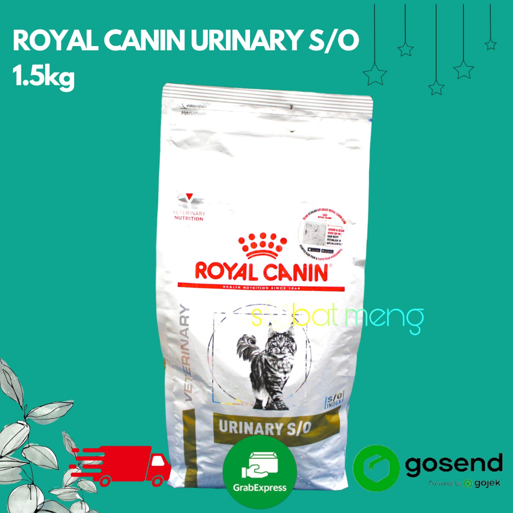 Royal CANIN Urine S/O 1.5KG | Cat DRY FOOD RC ADULT Urine S/O 1.5 KG ...