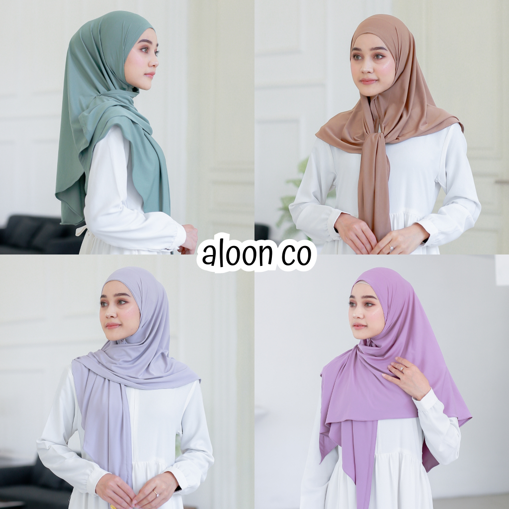 Instant Jersey Triangle Hijab by aloon.co | Shopee Malaysia