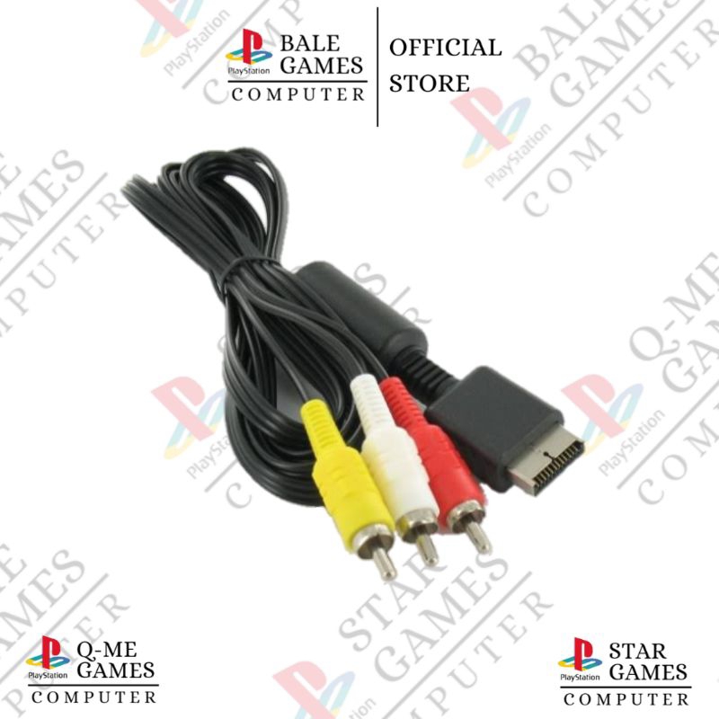 Original PS2 And PS3 AV Cable | Shopee Malaysia