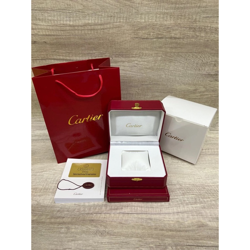 Cartier WATCH BOX FULL SET | Shopee Malaysia