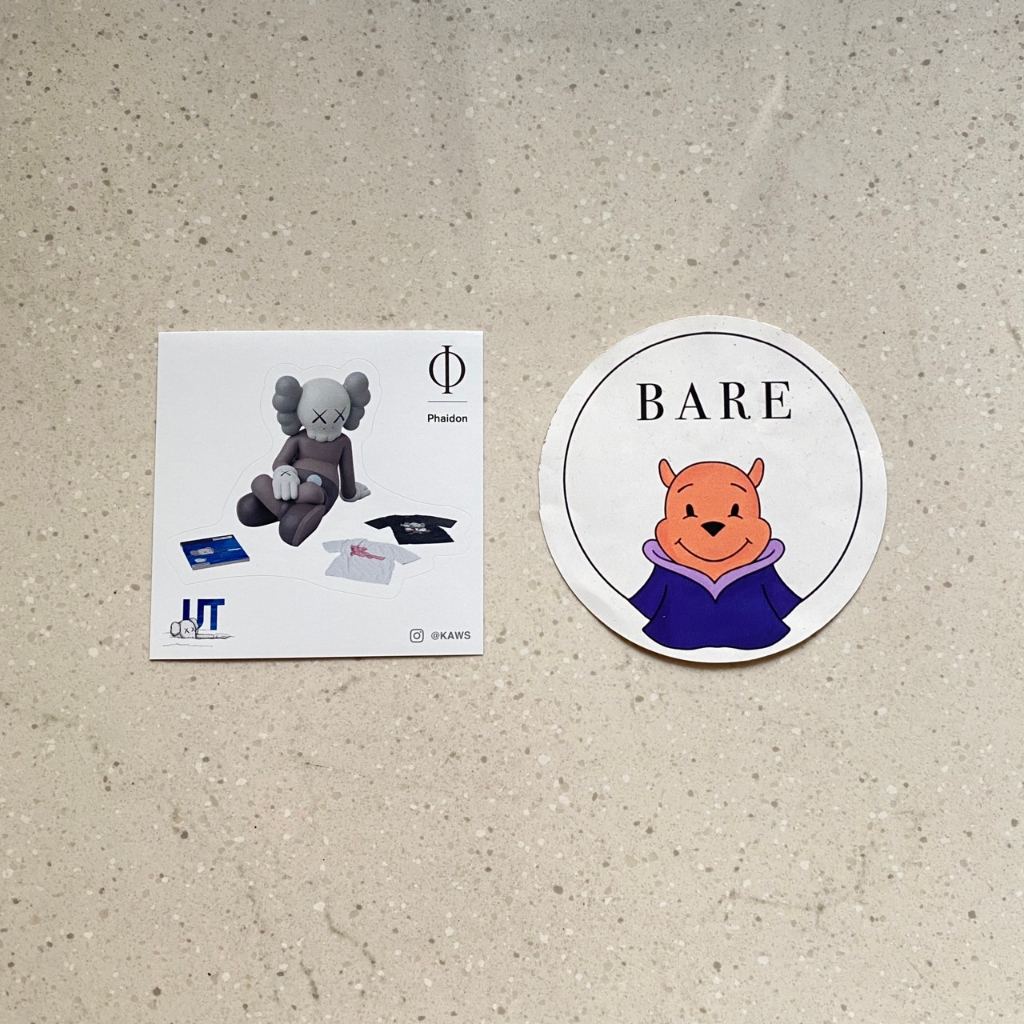 Uniqlo x KAWS 2023 Limited Edition Sitting Sticker | Shopee Malaysia