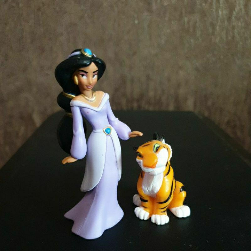 Disney Jasmine Rajah Aladdin figure set | Shopee Malaysia
