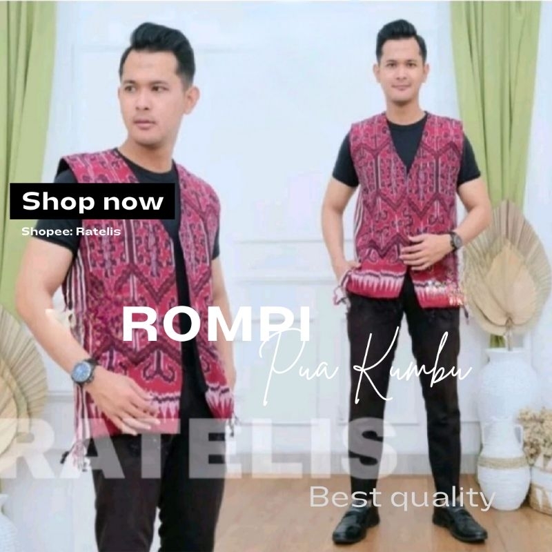 Pua kumbu vest pua kumbu vest dayak vest Traditional Clothes Bird ...