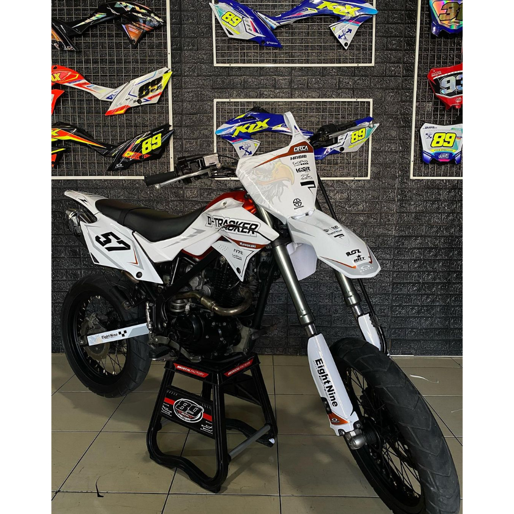 Decal/stickerd'tracker/ WR155/Gordon//CRF 150L /KLX BF full body Etc ...