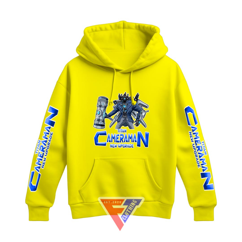 Hoodie Jacket Kids Cameraman Skibidi Toilet Titan Cameraman Upgrade ...