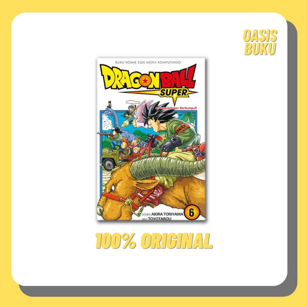Dragon Ball Super Vol. 6- Akira Toriyama | Shopee Malaysia
