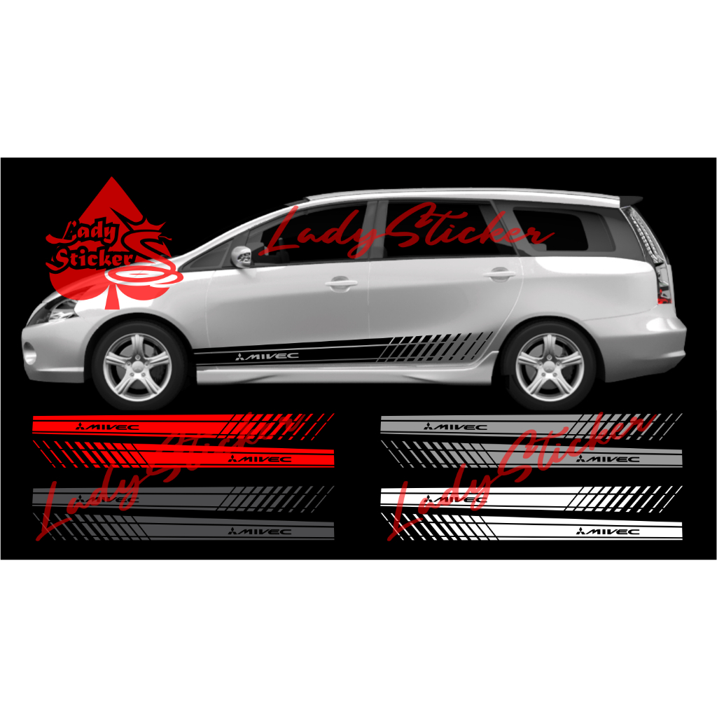 Mitsubishi grandis mivec Car sticker sticker list mivec grandis Car ...