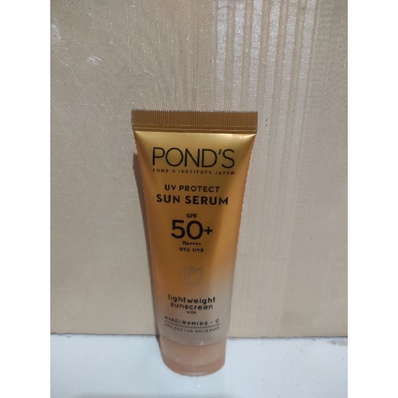 Ponds uv protect sun serum spf 50+ pa++++ uva uvb lightweight sunscreen ...