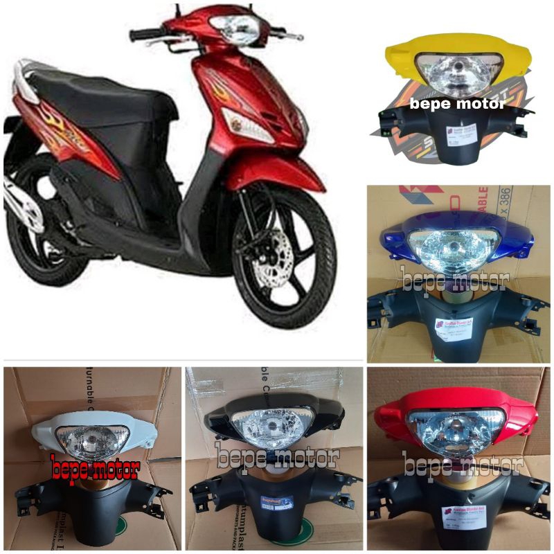 MERAH HITAM PUTIH Yamaha MIO SPORTY MIO LAMA MIO OLD Motorcycle Head ...