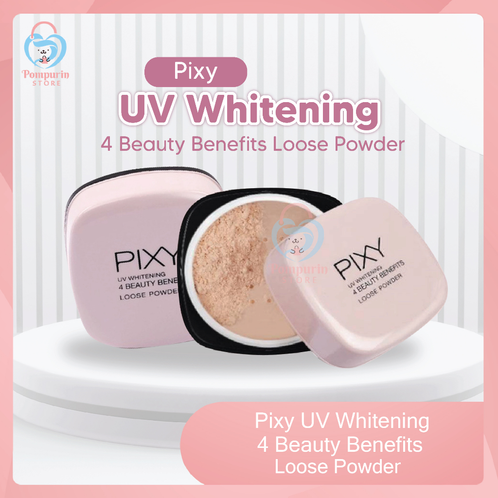 Pixy UV Whitening 4 Beauty Benefits Loose Powder SPF15 - Halal Loose ...