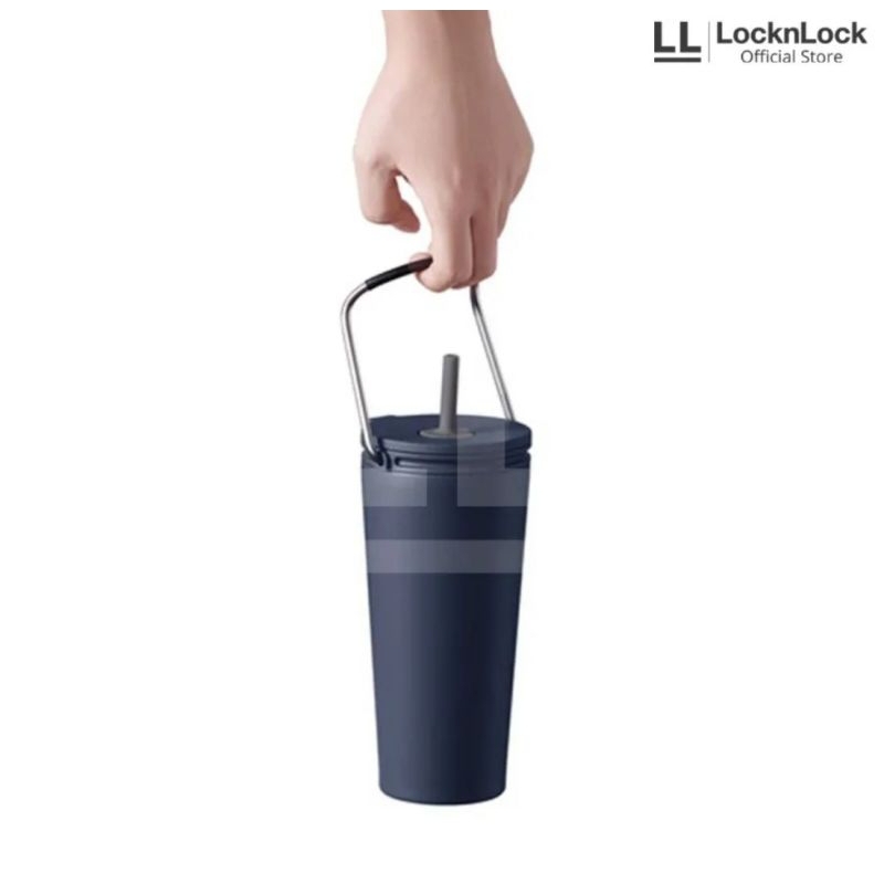 Locknlock Bucket Tumbler Straw Thermos Bottle 540ml | Shopee Malaysia