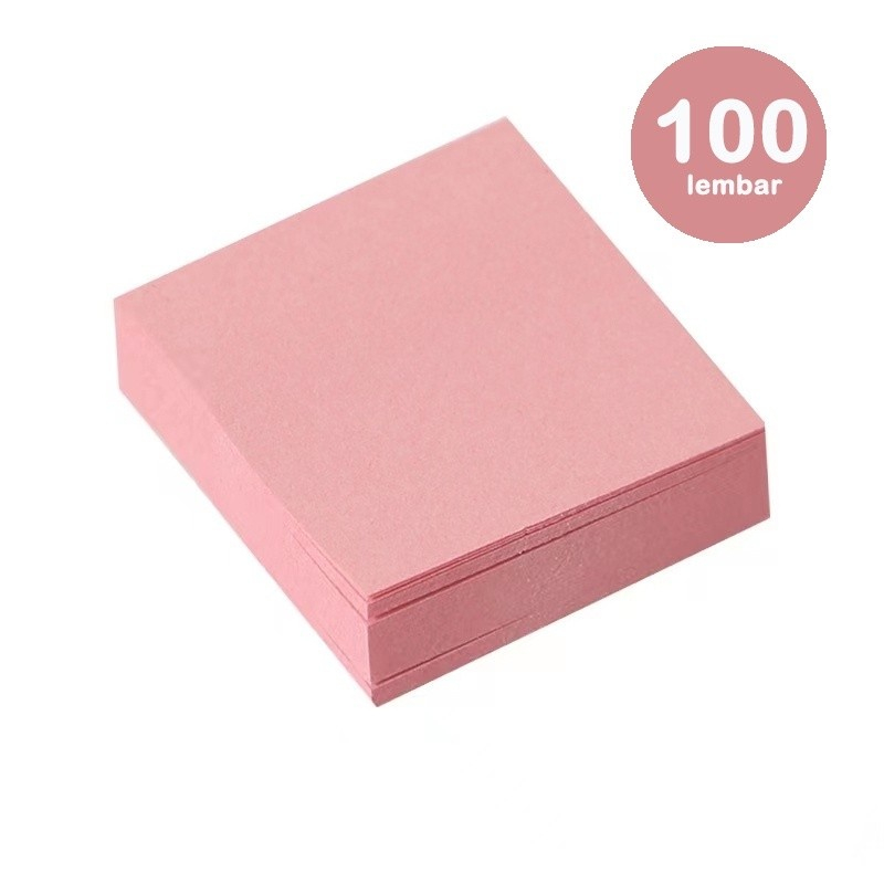 Sticky Note Color Small Box 38mm x 38mm/Sticky Memo Color Contents 100 ...