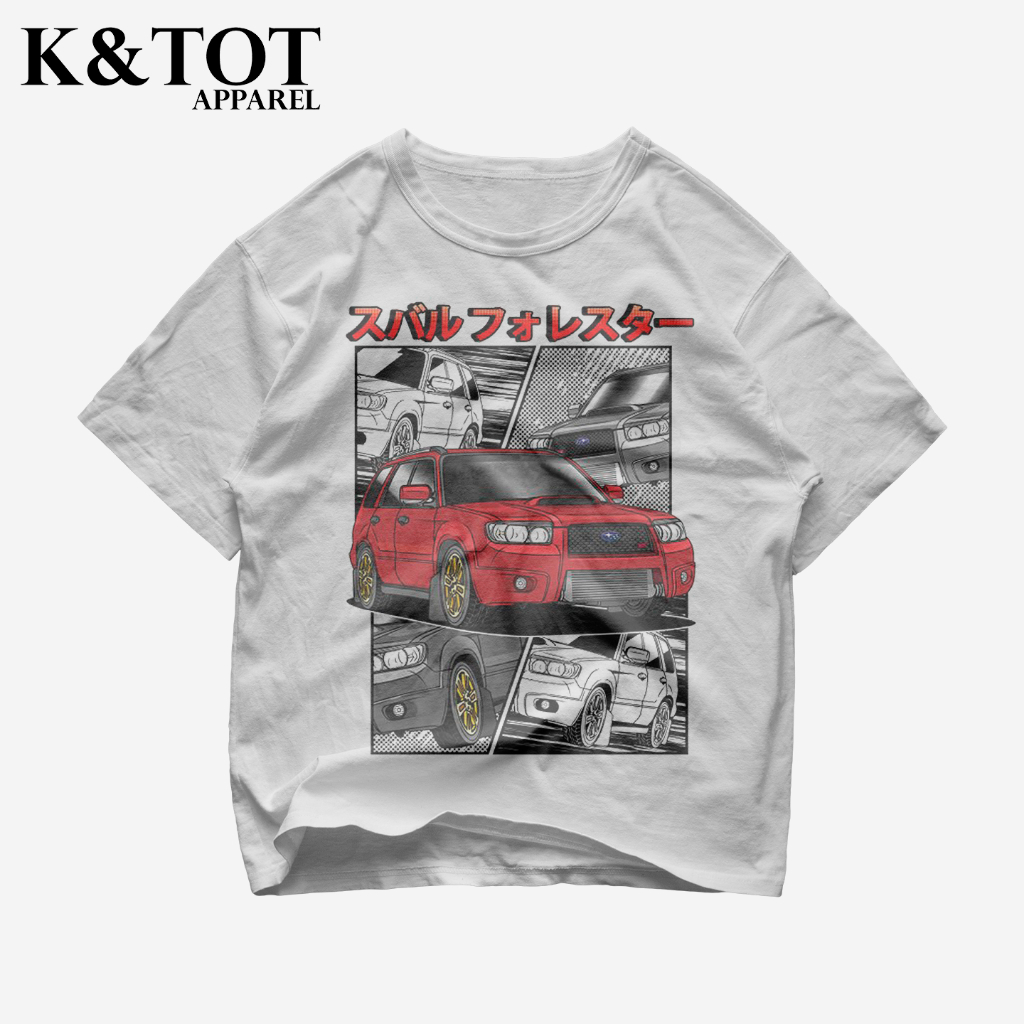 PUTIH Kntot - RED SUBIE FORESTER STI SUV RACING CAR T-SHIRTS | Vintage ...