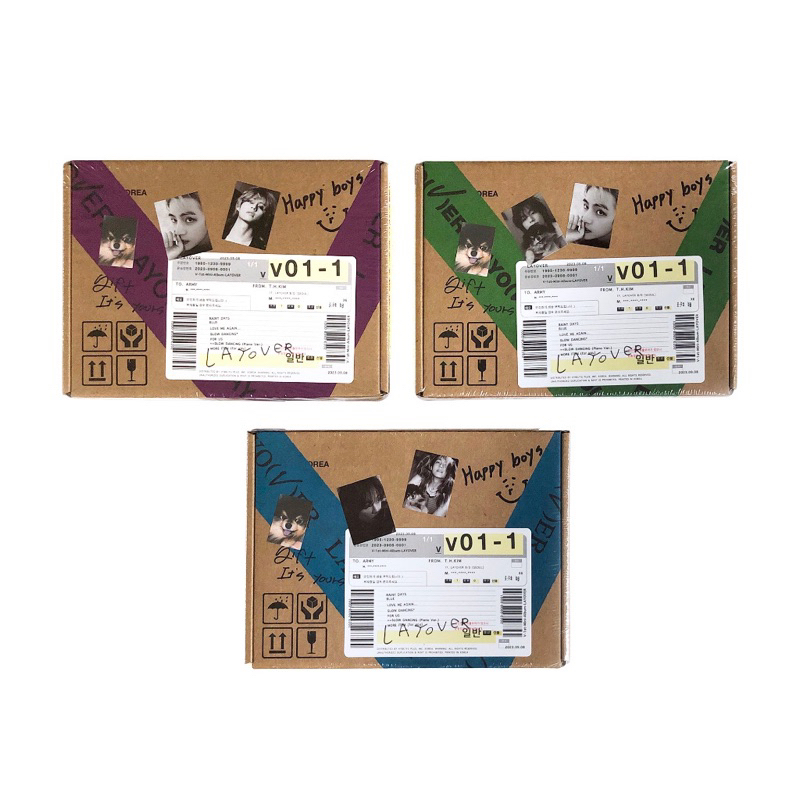 (PAYMENT/READY) Bts : V - LAYOVER (PHOTOBOOK VERSION/Weverse Albums Ver) Album Taehyung BTS ...