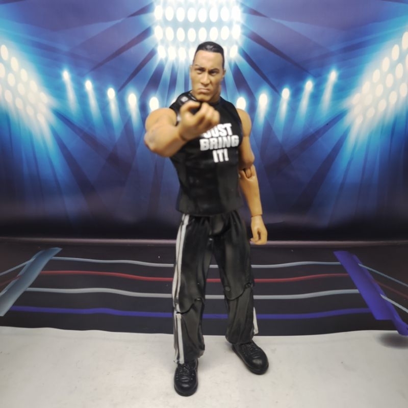 Wwe JAKKS PACIFIC R3 THE ROCK | Shopee Malaysia