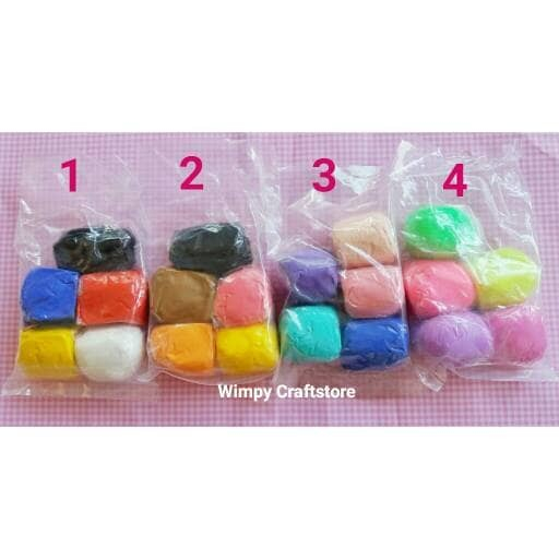 Joyfull clay Package Selling clay resin clay cold porcelain Material ...