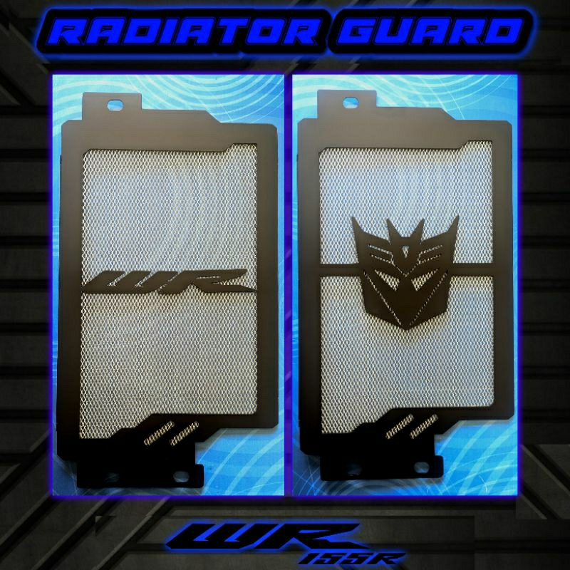 Radiator Cover WR155 radiator guard custom | Shopee Malaysia