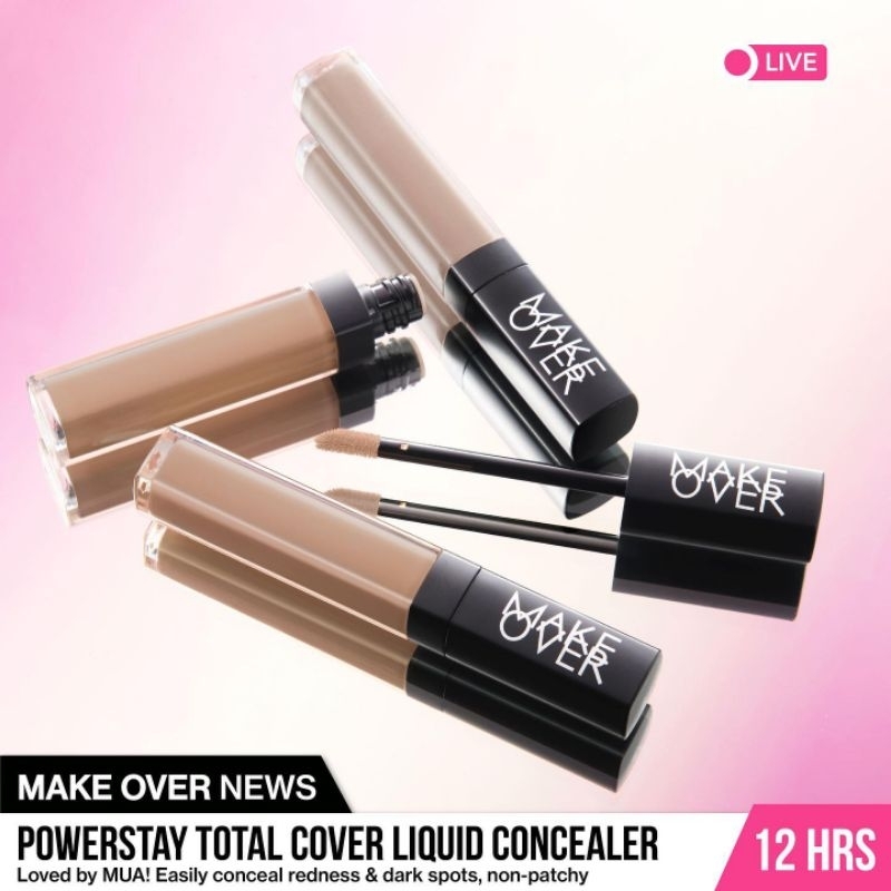 Makeover Make over Powerstay Liquid Concealer | Shopee Malaysia
